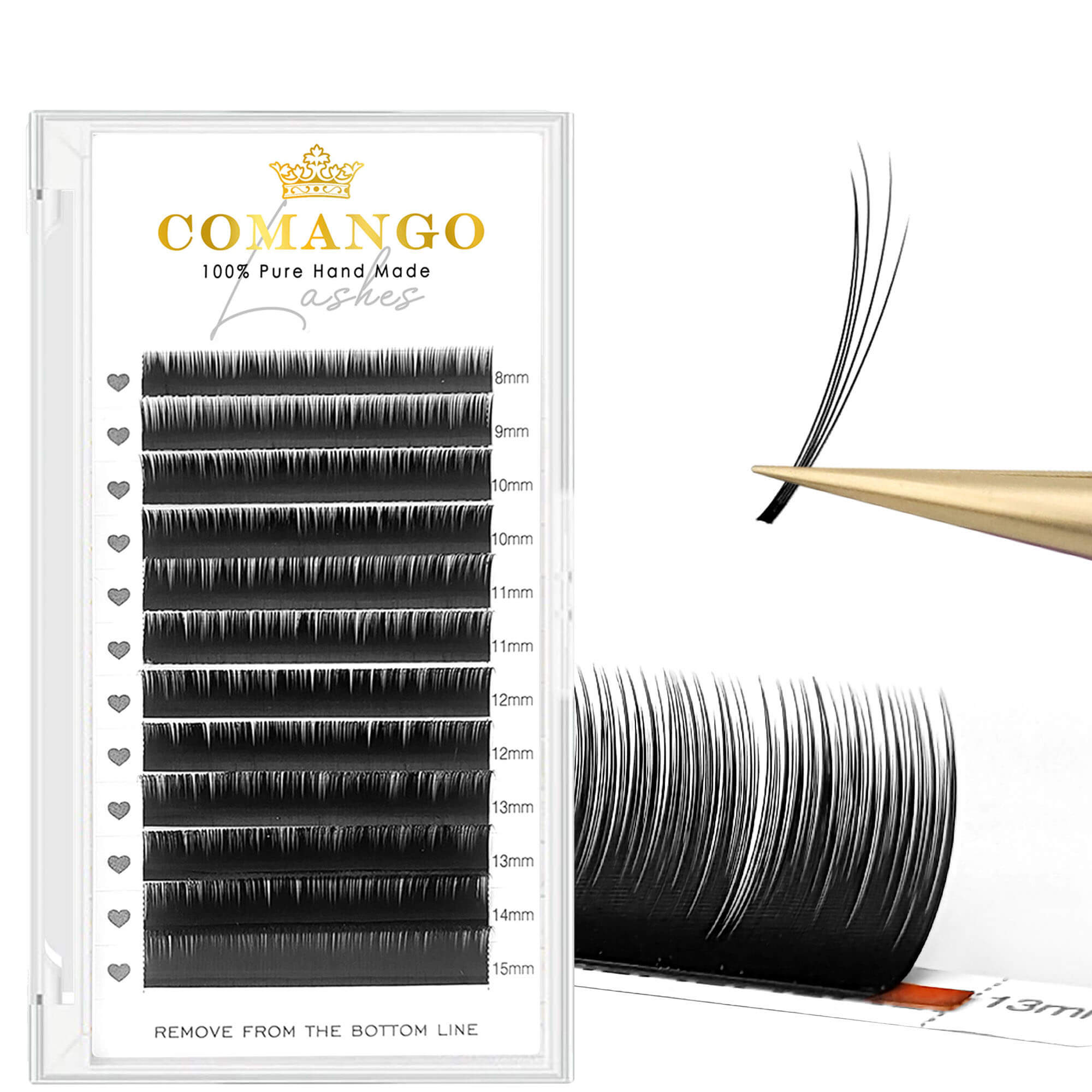 Premium Camellia Lash Extensions Wispy Volume | CoMango