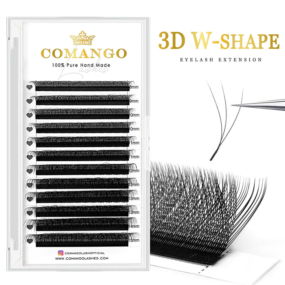 YY Shape & W Shape Premade Volume Fans Lashes – CoMango